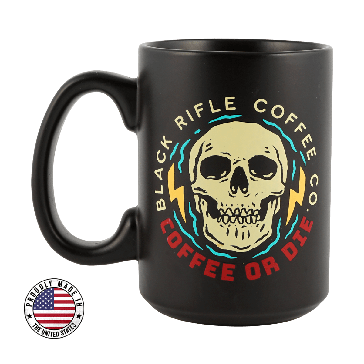 Coffee or Die Skull Mug