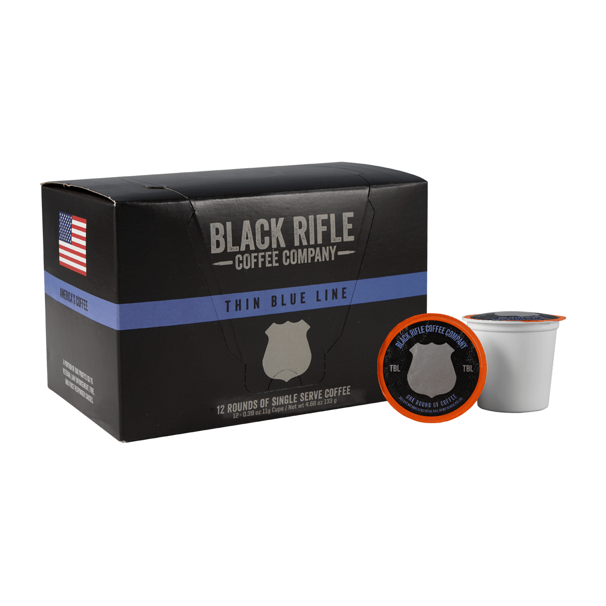 Thin Blue Line Coffee Rounds