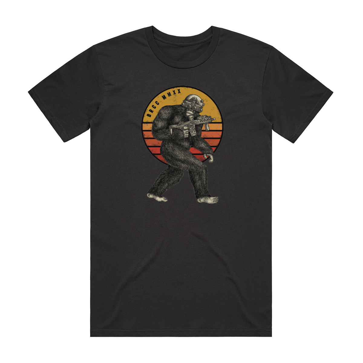 Tactisquatch T-Shirt, Coal