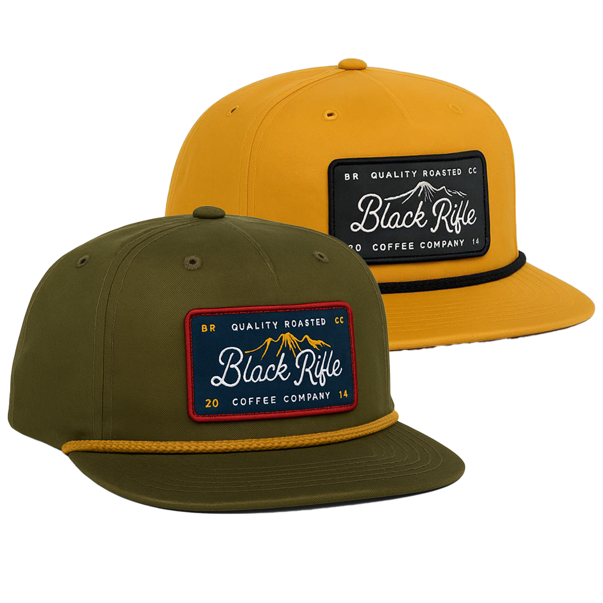 Roasted Gold Mountain Rope Snapback