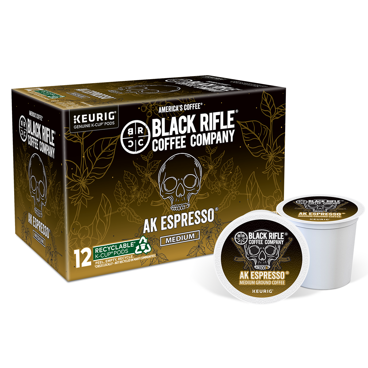 AK-Espresso Espresso Blend Coffee Rounds